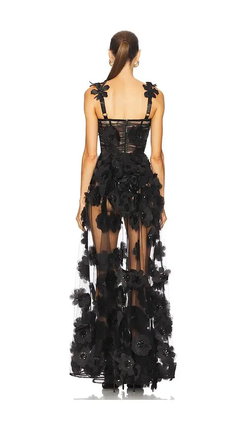 BRONX BANCO Rosalie Noir Gown
