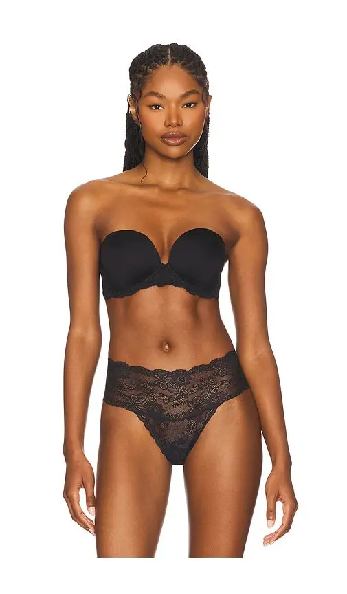 JOURNELLE Sapna Strapless Plunge Bra - Noir