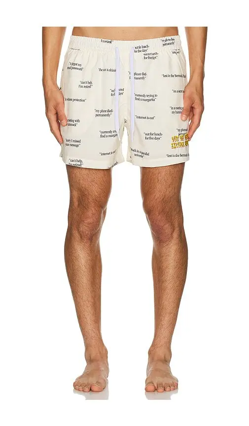 DUVIN DESIGN Auto Reply Swim Short