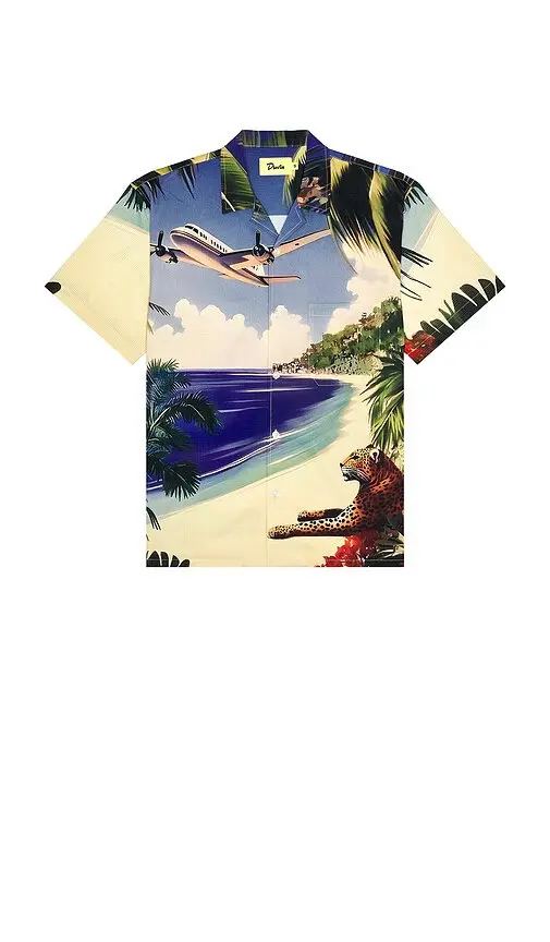 DUVIN DESIGN Beach Landing Buttonup Shirt