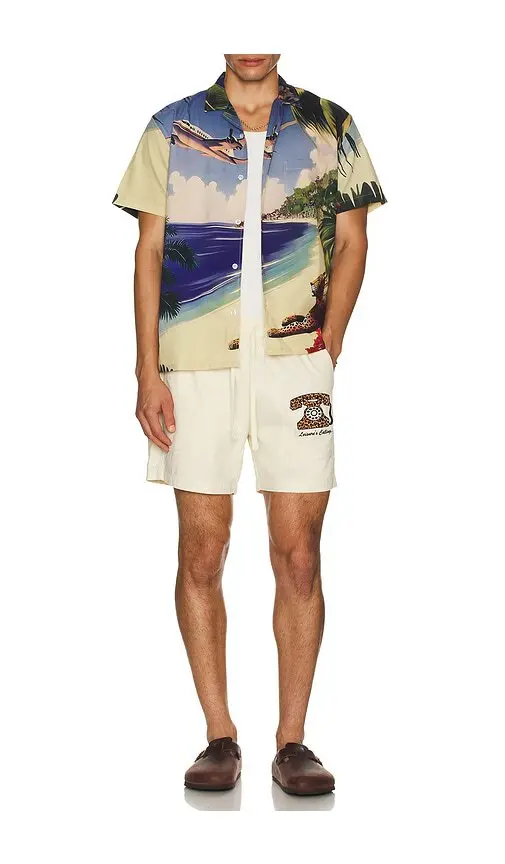 DUVIN DESIGN Beach Landing Buttonup Shirt