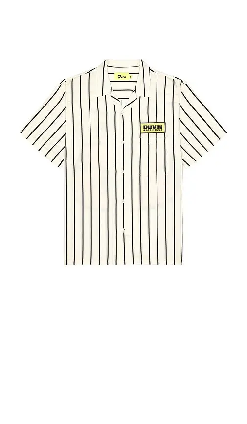 DUVIN DESIGN Highway Buttonup Shirt In Cream
