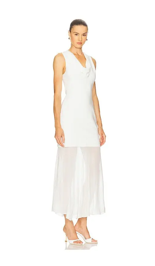 Simkhai Xena Halter Dress - Ivory - 36% Off | Editorialist