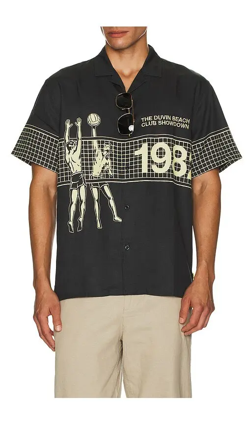 DUVIN DESIGN Serving Heat Buttonup Shirt