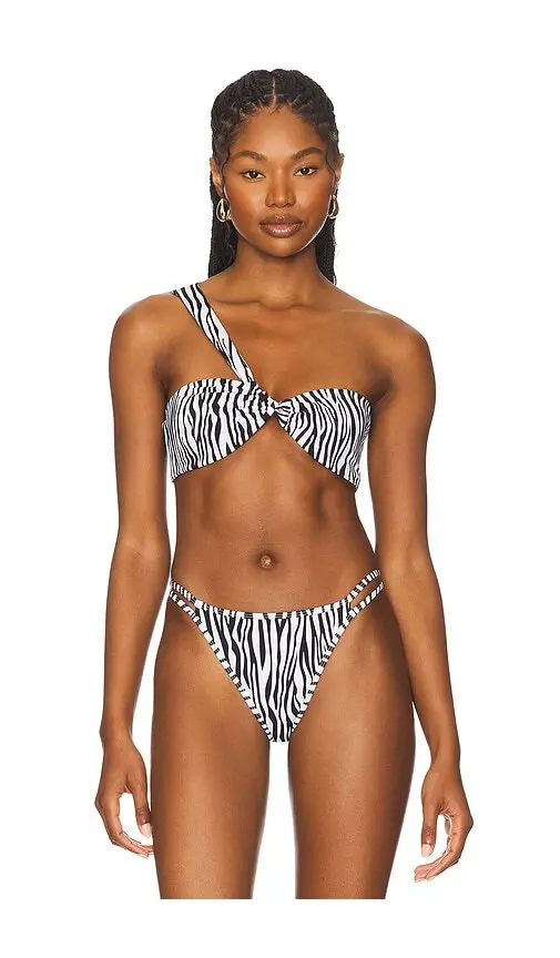 Lioness Bondi Bikini Top - Zebra