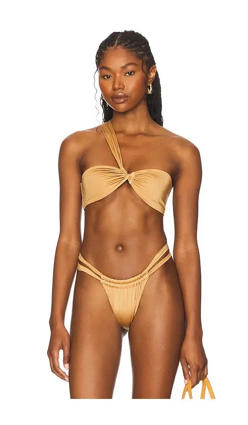 Lioness X Bondi Bikini Top - Camel