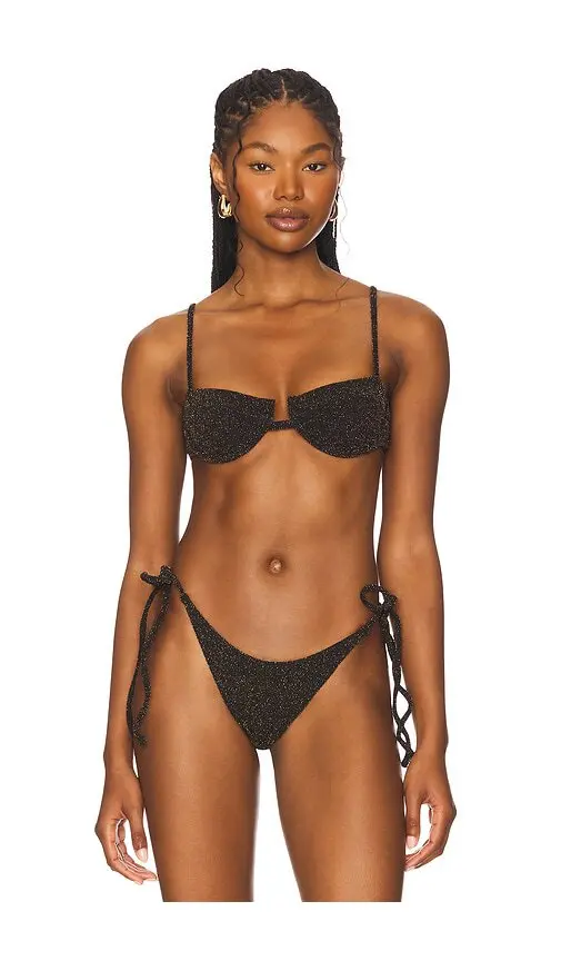 Lioness Byron Bikini Top - Onyx
