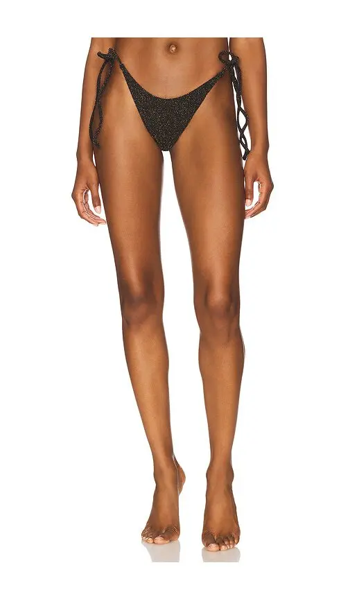 Lioness X Byron Bikini Bottom - Onyx