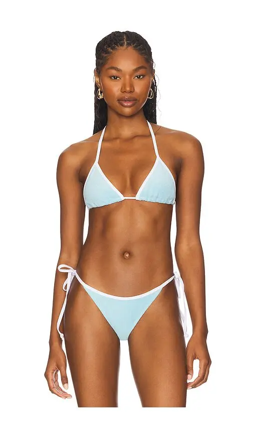 Miaou Kauai Bikini Top - Baby Blue