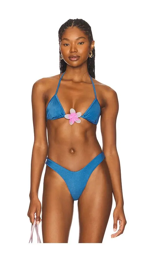 Lioness Riviera Bikini Top - Sea