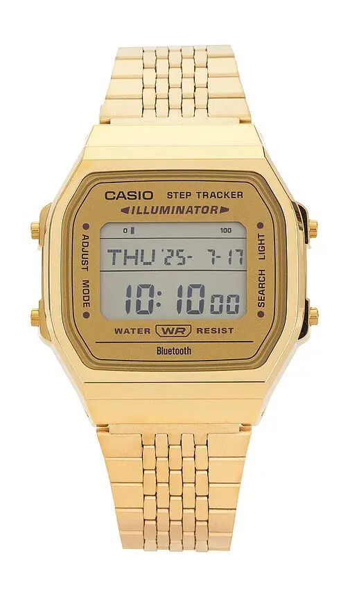 Casio Vintage Smartphone Link Series Watch - Metal Gold
