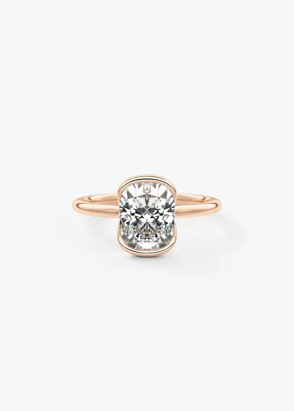 FRANK DARLING Elongated Cushion Cut Engagement Ring - Yellow Gold