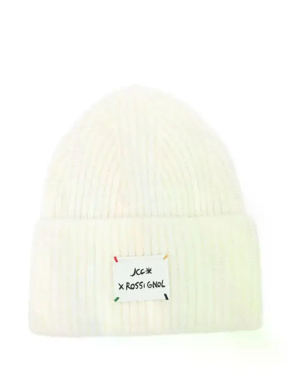 Rossignol X Jcc Stellar Ribbed-knit Beanie - White