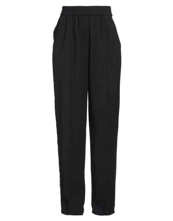 Armani Exchange Tapered Polyester Crepe Pants