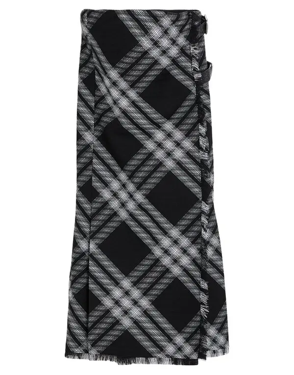 Burberry Wool Tweed Tartan Mini Dress