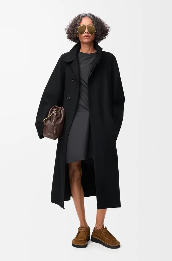 Loewe Belted Wool And Cashmere Coat