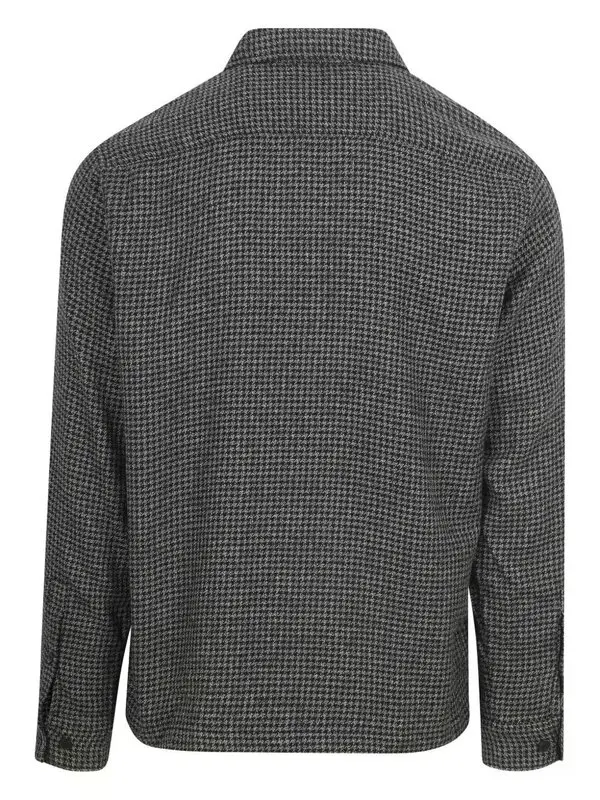 Marc O'polo Houndstooth-check Button-up Overshirt
