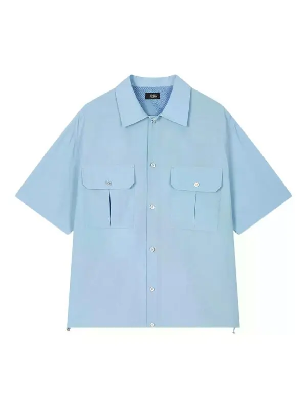 STUDIO TOMBOY Drawstring Cotton-blend Shirt