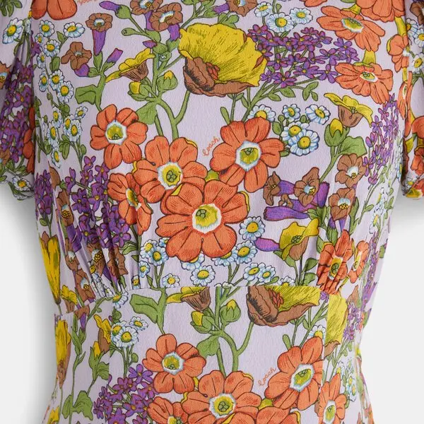 COACH Restored Floral Midi Dress