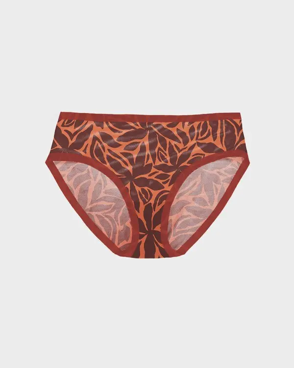 EBY Mesh Brief Panties, Seamless - Dune