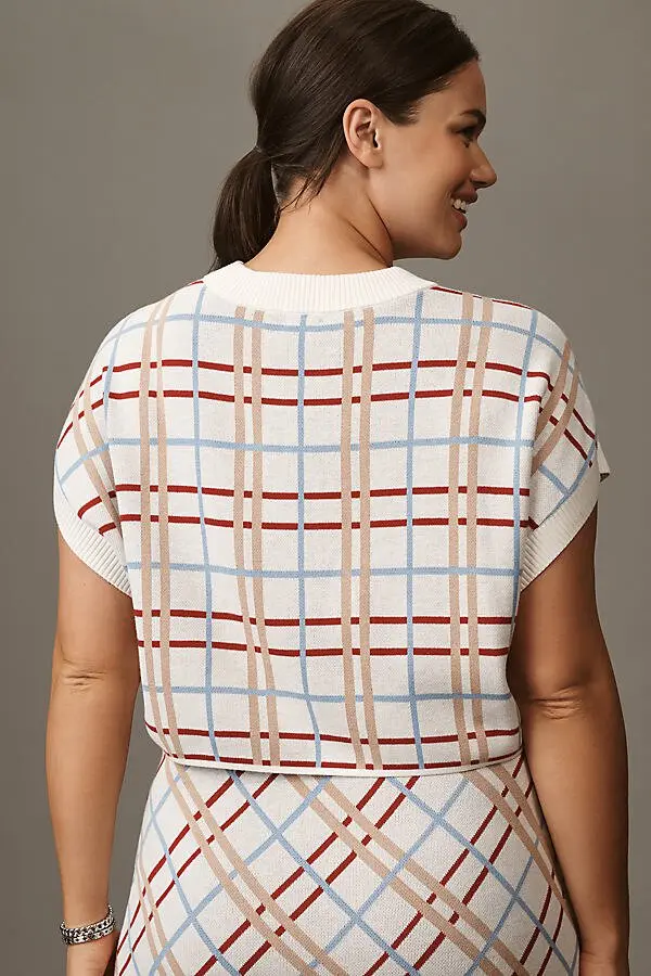 Maeve Two-piece Sleeveless Sweater Top And Dress