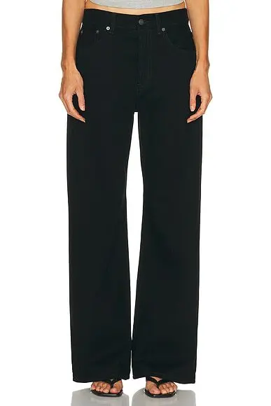 Acne Studios 2021f Wide Leg - Black
