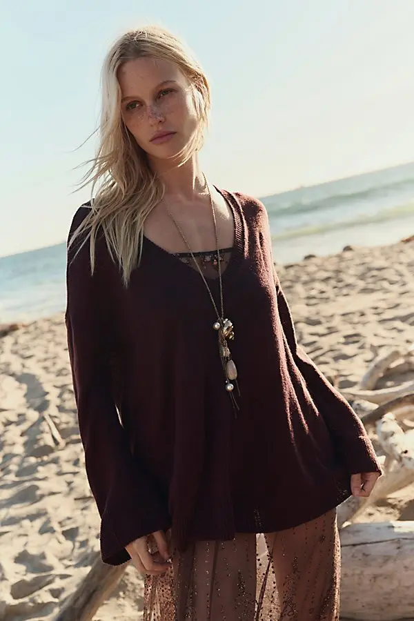 Free People Isadora Reversible Tunic - Decadent
