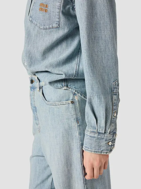 Miu Miu Chambray Shirt