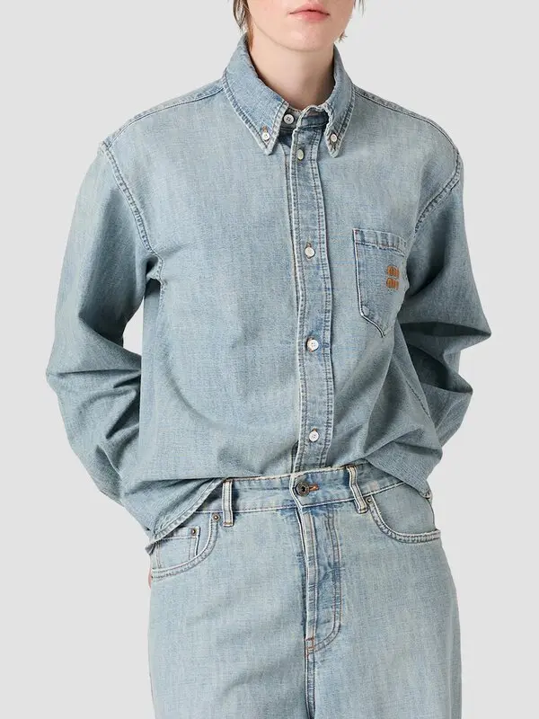 Miu Miu Chambray Shirt