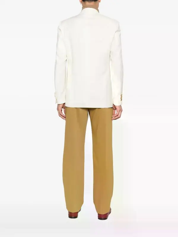 LARDINI Double-breasted Blazer - Neutrals