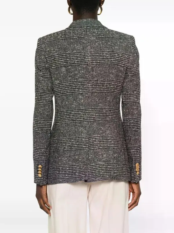Tagliatore Checked Double-breasted Blazer