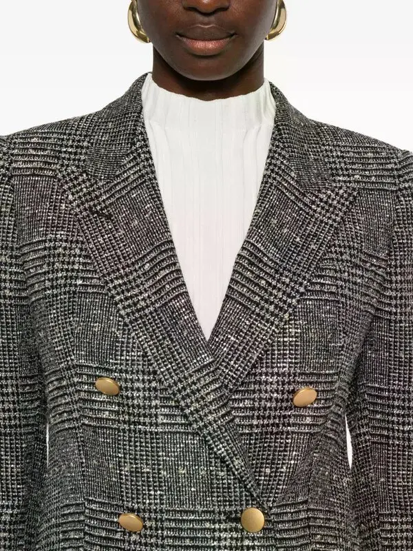 Tagliatore Checked Double-breasted Blazer