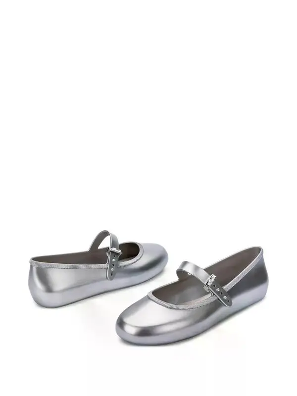 Melissa Soft Buckle-strap Ballerinas