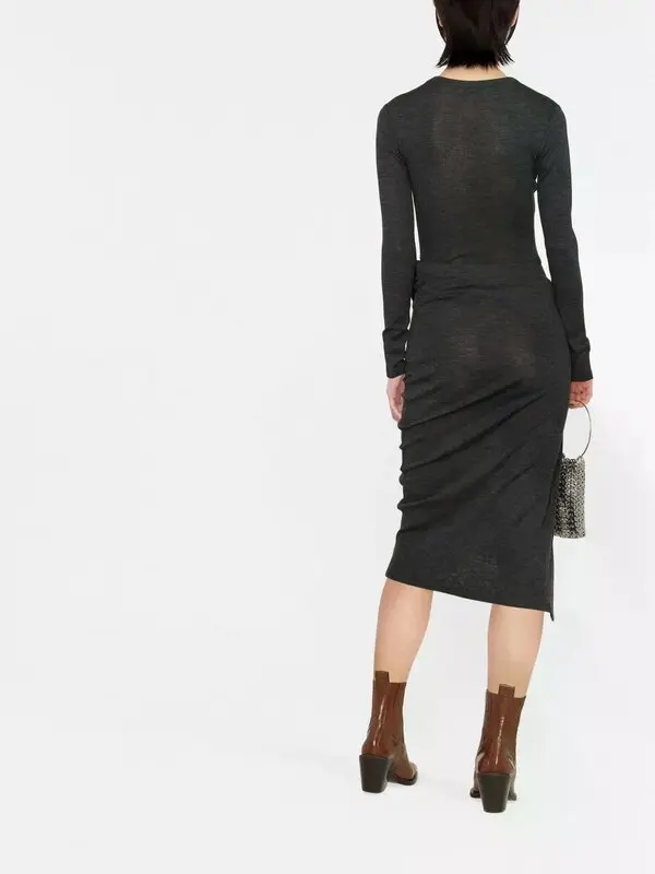 Rabanne Midi Pencil Skirt