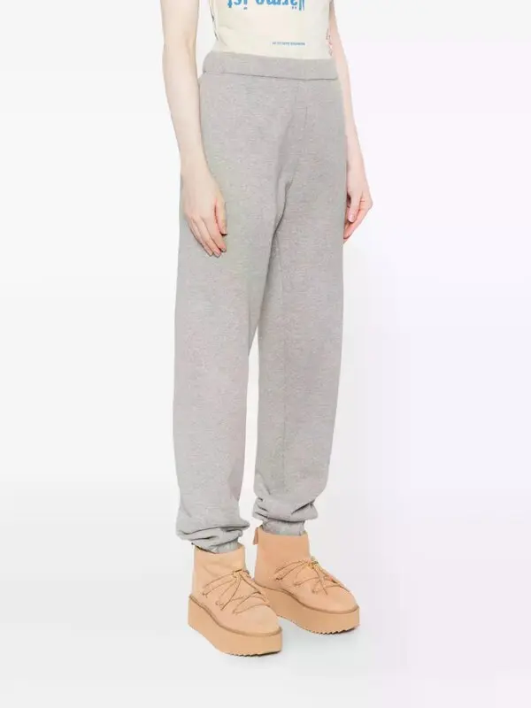 Attico Embroidered Logo Cotton Track Pants