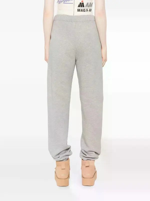 Attico Embroidered Logo Cotton Track Pants