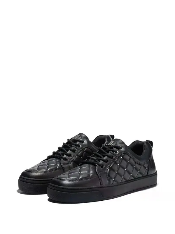 LEANDRO LOPES Ezio Quilted-pattern Sneakers