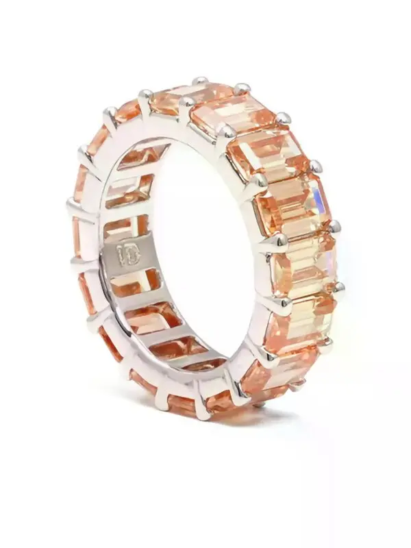 IZABEL DISPLAY Eternity Band Ring - Silver