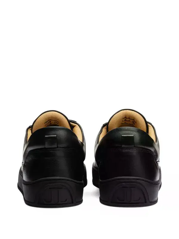 LEANDRO LOPES Faisca Quilted-pattern Sneakers - Black