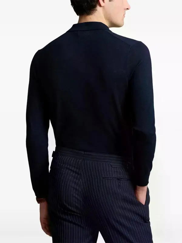Polo Ralph Lauren Long-sleeved Wool Polo Shirt