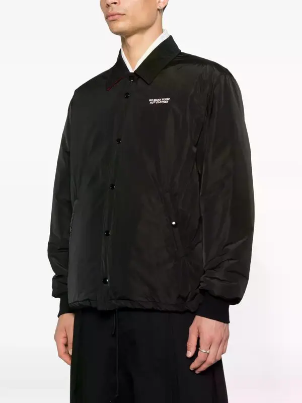 Undercover Press-stud Fastening Jacket - Black