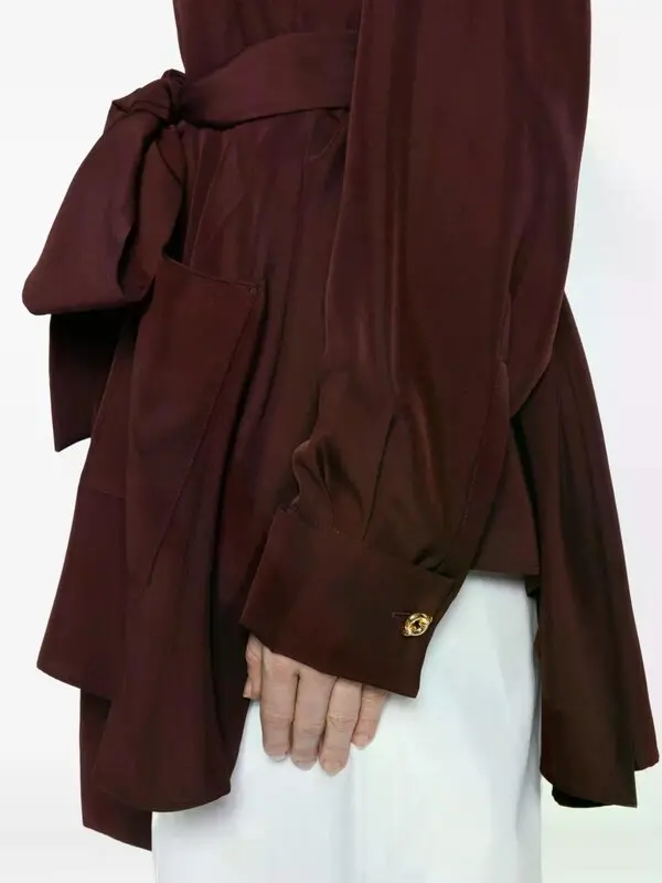 Loewe Belted Pocket Shirt Top