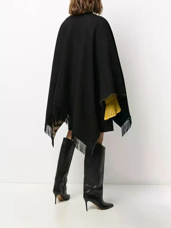 Fendi Monogram Pattern Cape