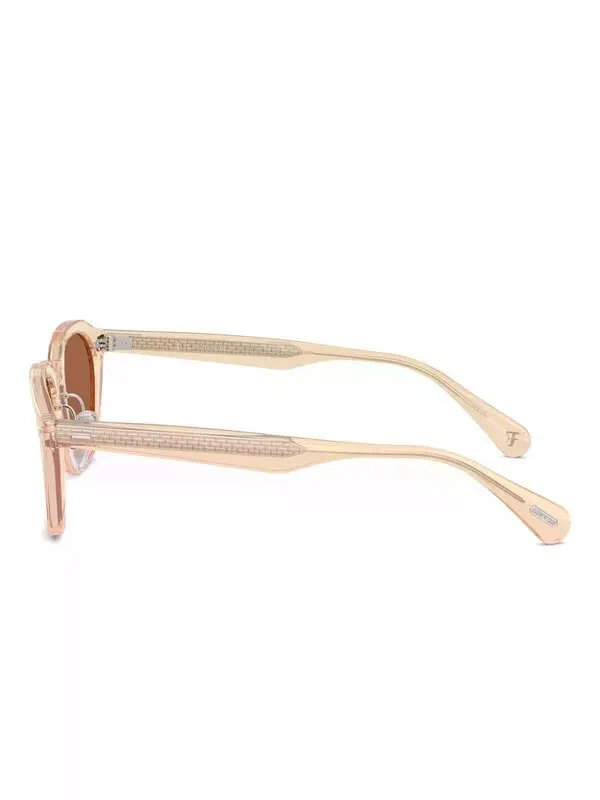 Oliver Spencer Geometric Frame Sunglasses