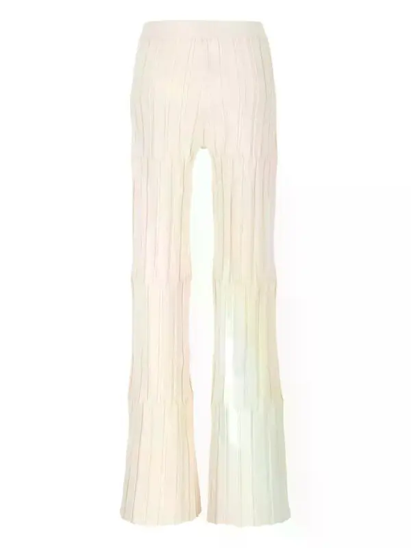 MRZ Pleated Flared Trousers