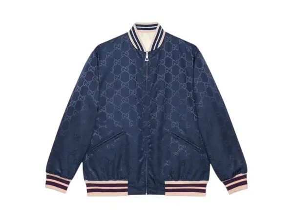 Gucci Nylon Monogram Reversible Jacket