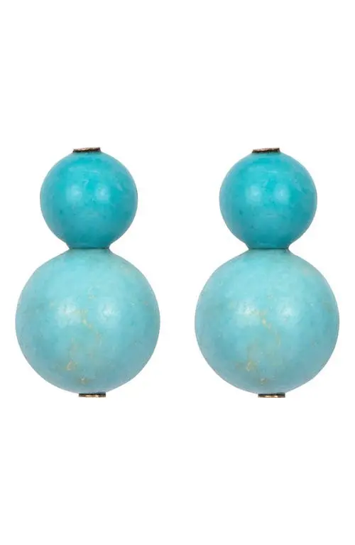 JENNIFER BEHR Cara Drop Earrings - Turquioise