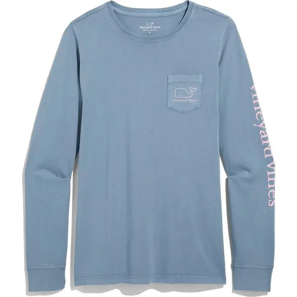 Vineyard Vines Whale Graphic Long Sleeve Pocket T-shirt