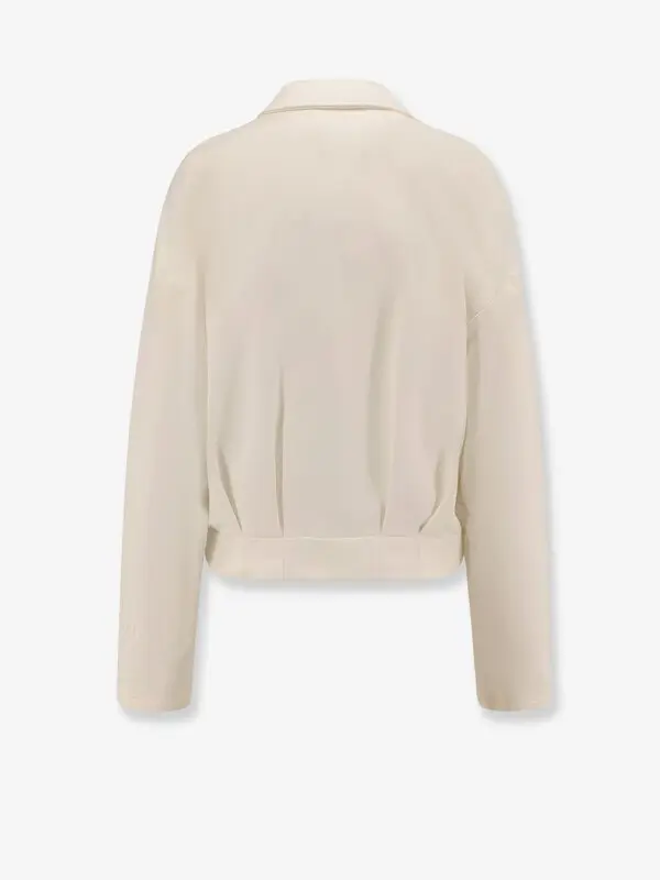 Max Mara Argenta Silk And Cotton Sweatshirt