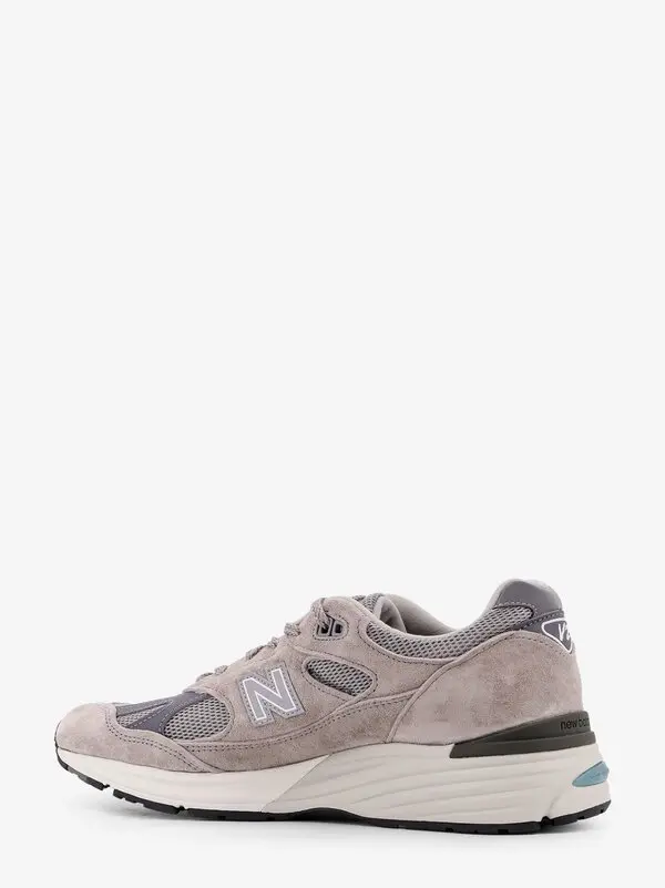 NEW BALANCE 991 Suede And Mesh Running Sneakers - Grey